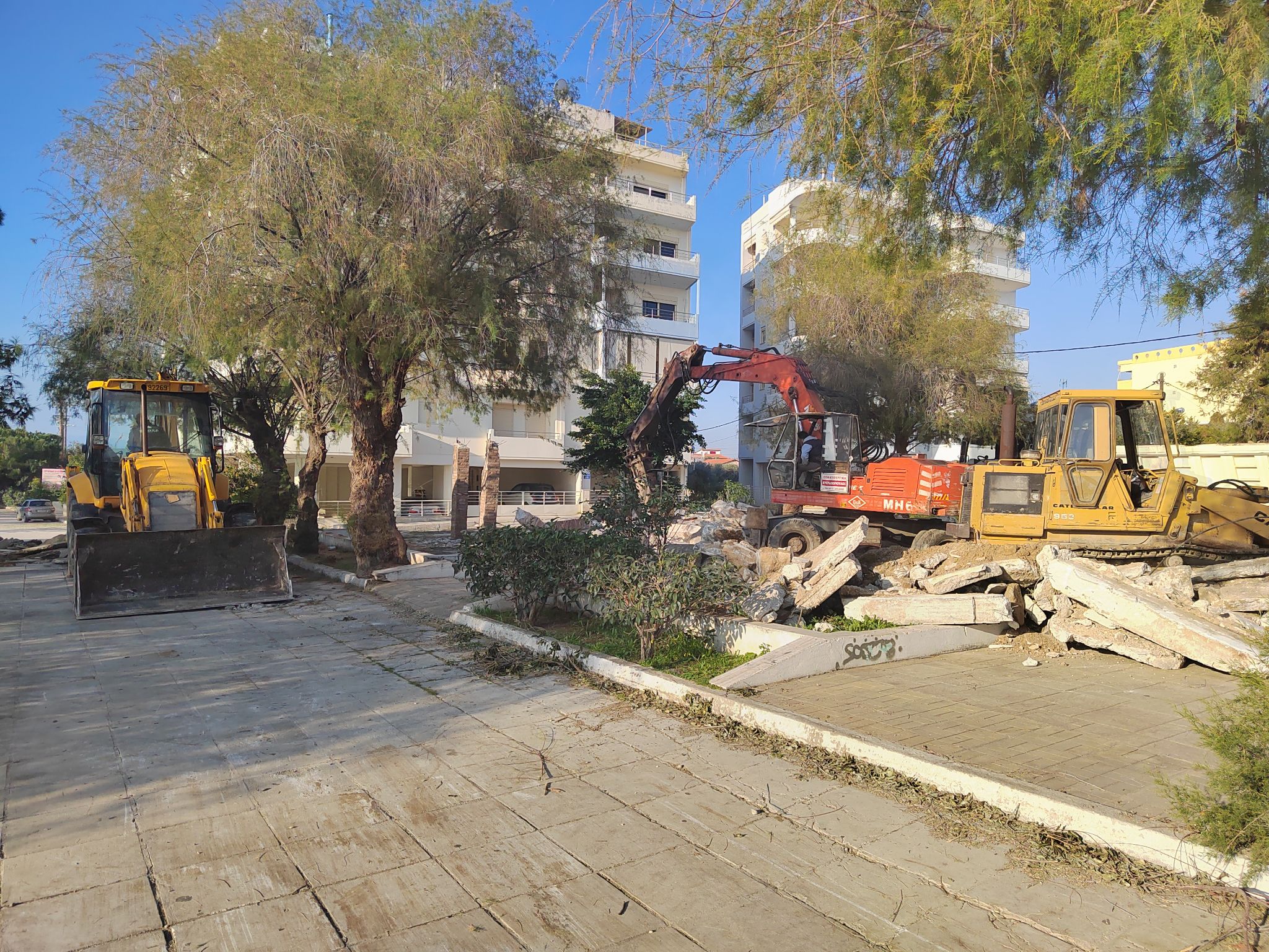 Ξεκίνησε το έργο της «Ανάπλασης της Πλατείας Εθνικής Αντιστάσεως» στους ...